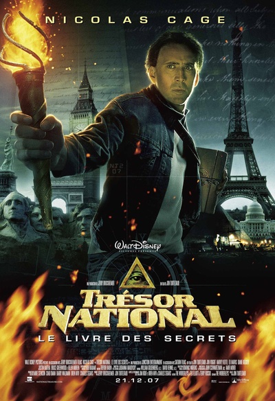 TRÉSOR NATIONAL: LE LIVRE DES SECRETS (2007) - Film - Cinoche.com