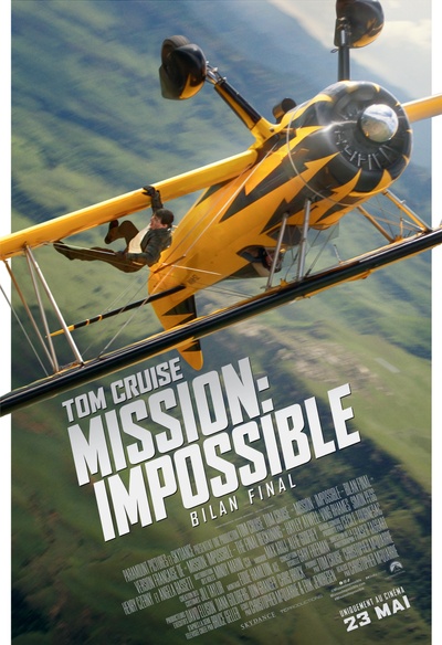 Critique du film Mission : Impossible - Bilan final : Tom Cruise, plus spectaculaire que jamais ...