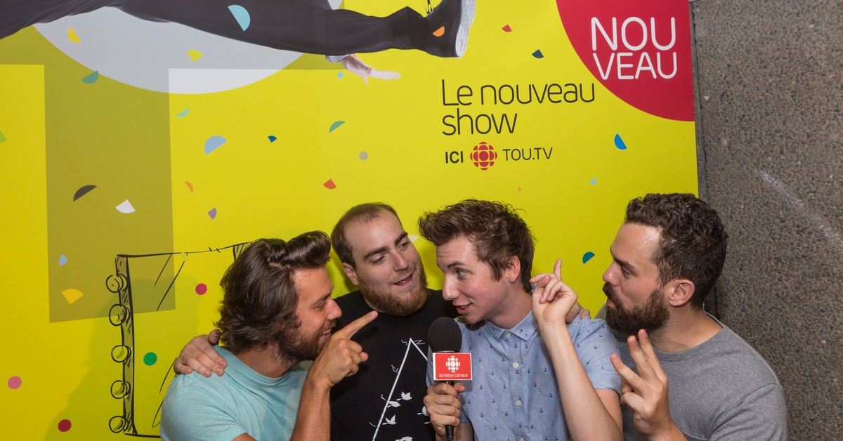 Photos du lancement de ICI Radio-Canada Télé