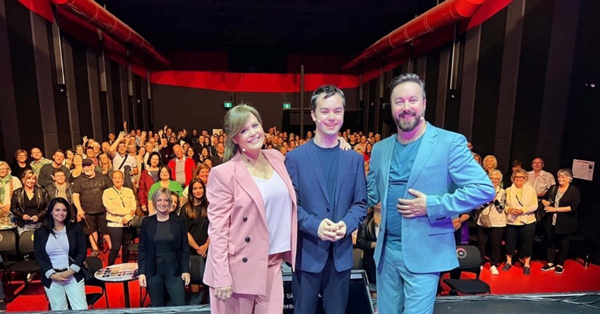 Benjamin Gratton accompagne ses parents sur scène