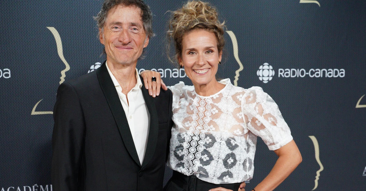 Siméon, le fils aîné d'Emmanuel Bilodeau et Édith Cochrane, pose à la ...